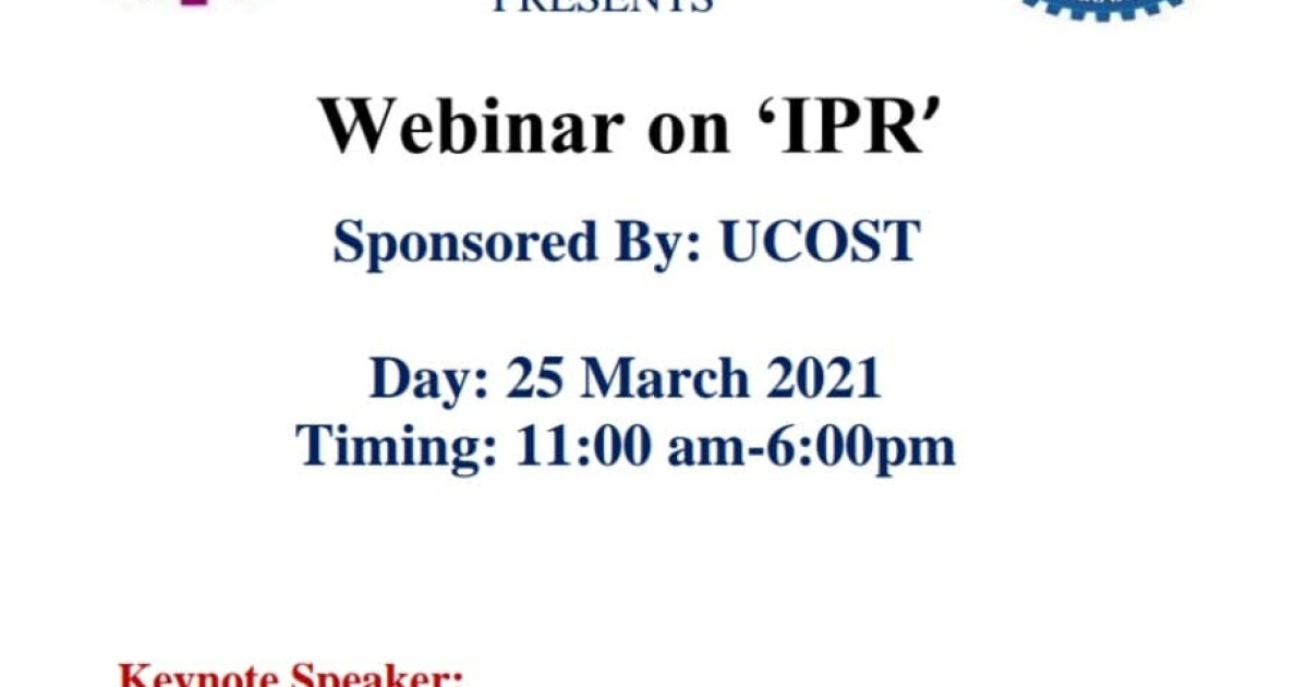 Women Institute of Technology (WIT), Dehradun hosts National Webinar ...